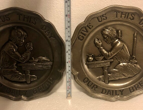 Vintage Sexton Cast Iron Give Us This Day Our Daily Bread 1972 - Etsy