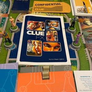 Vintage Clue FX Electronic Talking Board Game - Etsy