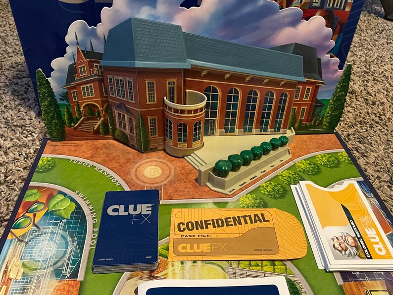 Vintage Clue FX Electronic Talking Board Game - Etsy