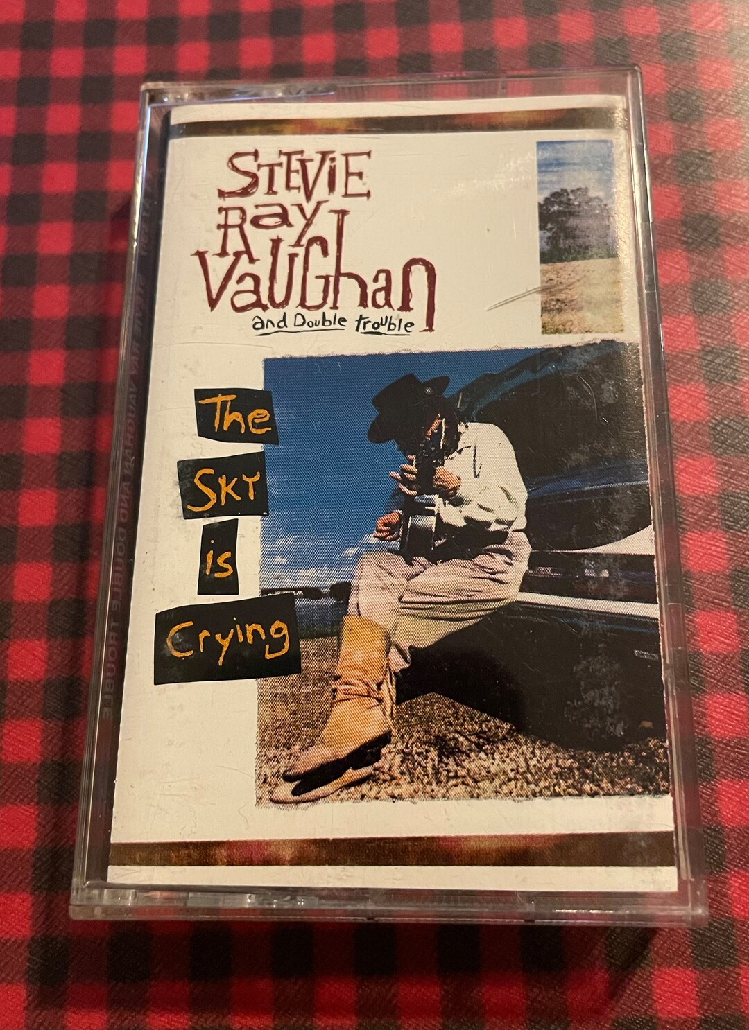 Vintage Stevie Ray Vaughan & Double Trouble the Sky is Crying Cassette ...