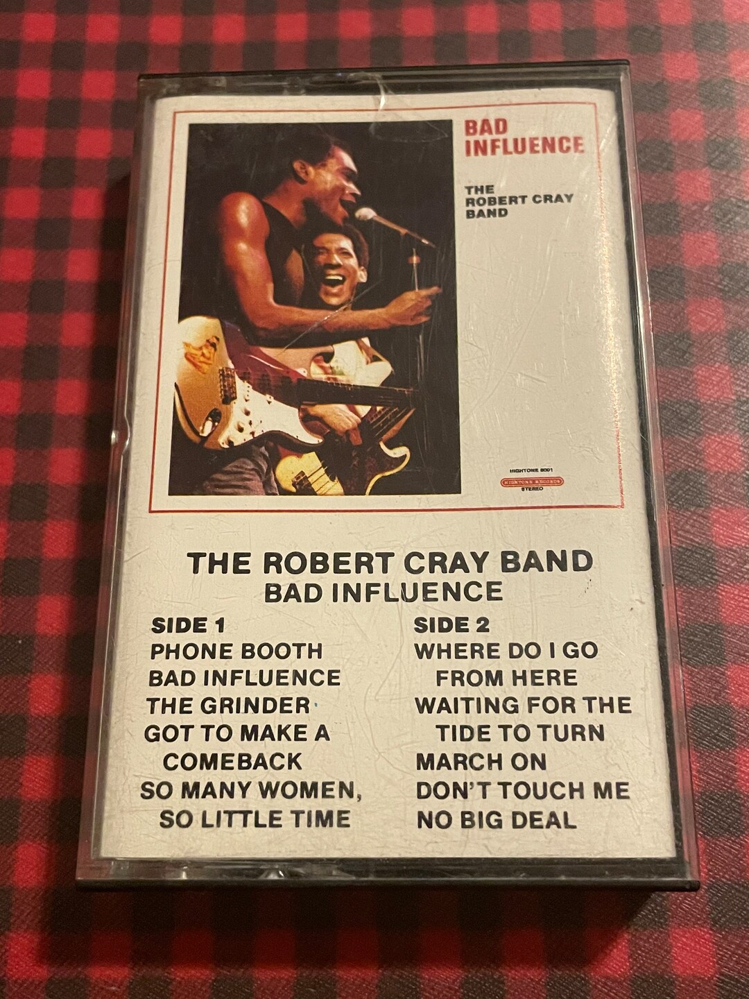 Vintage the Robert Cray Band Bad Influence Cassette Tape 1983 - Etsy