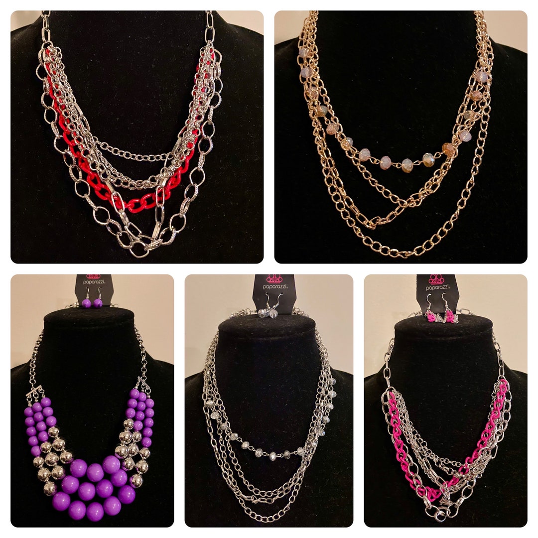 New Paparazzi Necklace and Earring Sets - Choose Your Set!