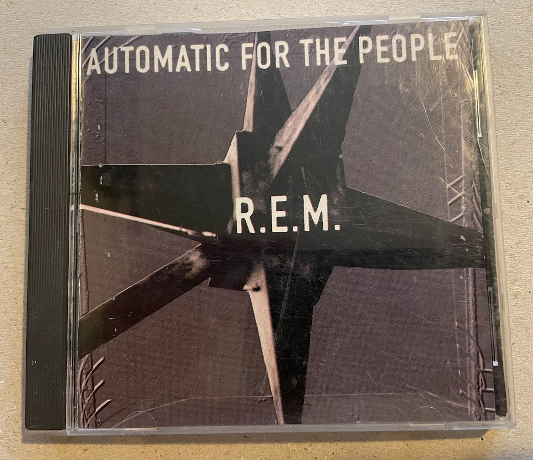 Vintage REM Automatic for the People CD 1992 - Etsy