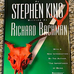 Vintage the Bachman Books by Stephen King Writing as Richard Bachman ...