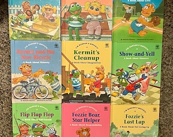 Kermit the Hermit Weekly Reader Book - Vintage 1987 Muppet Babies Book ...