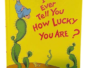 Dr. Seuss, Did I Ever Tell You How Lucky You Are, Childrens Large ...