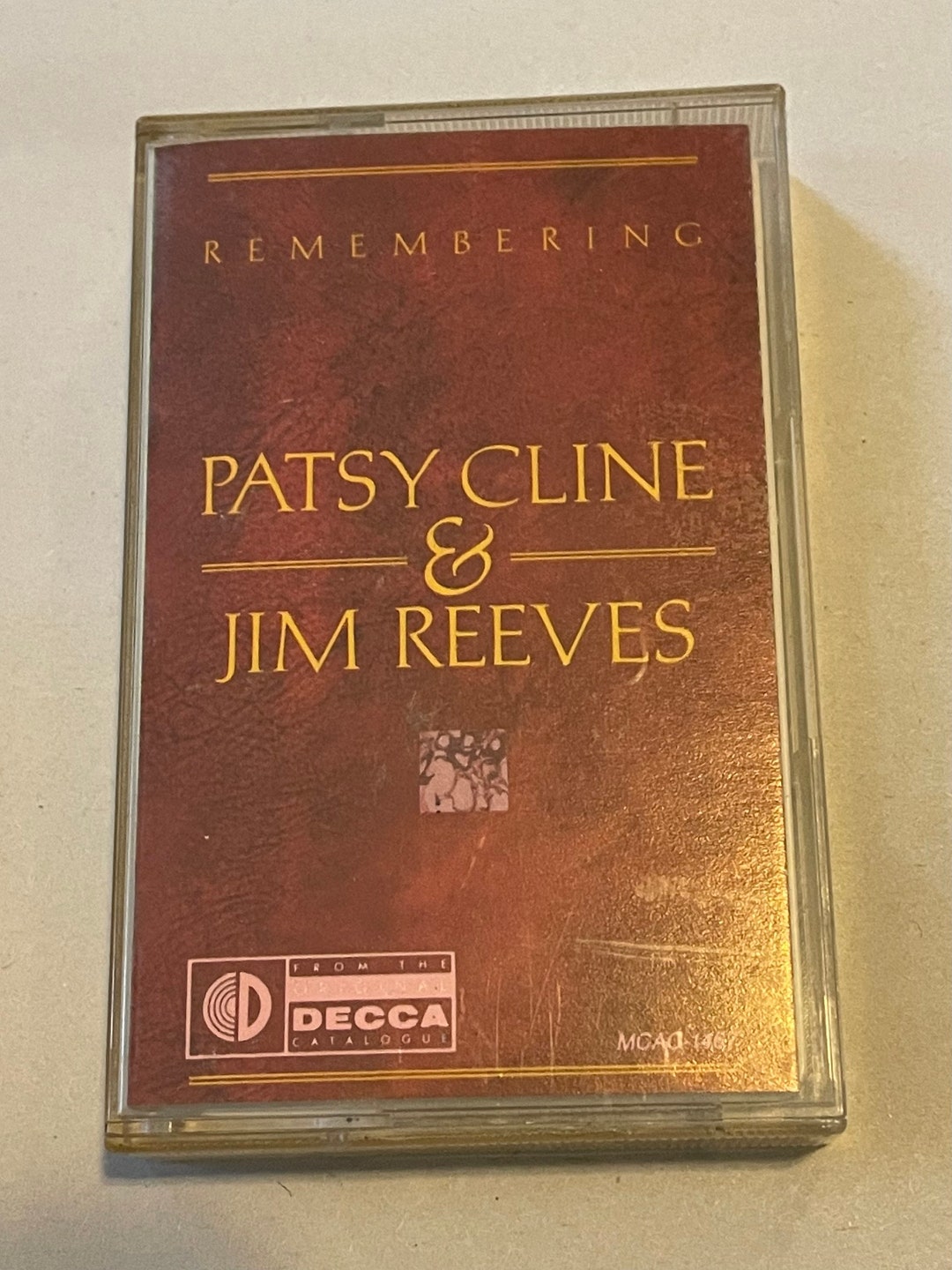 Vintage Patsy Cline & Jim Reeves Remembering Cassette Tape 1982 - Etsy