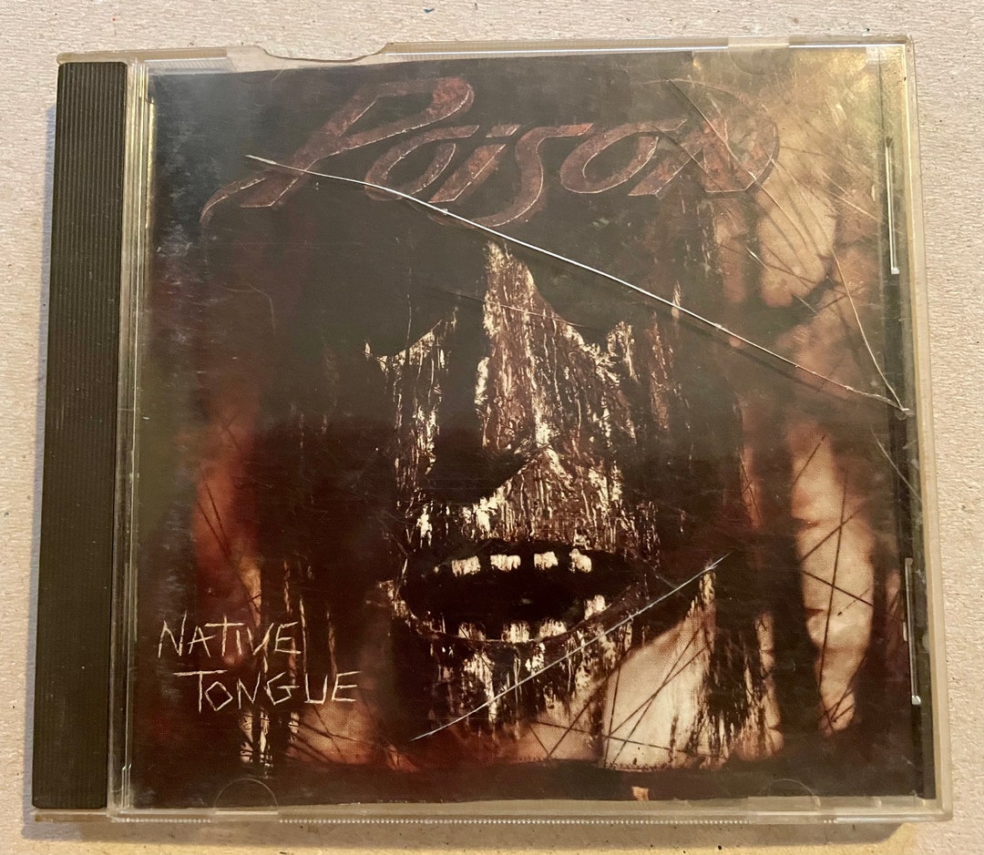 Vintage Poison Native Tongue CD 1993 - Etsy