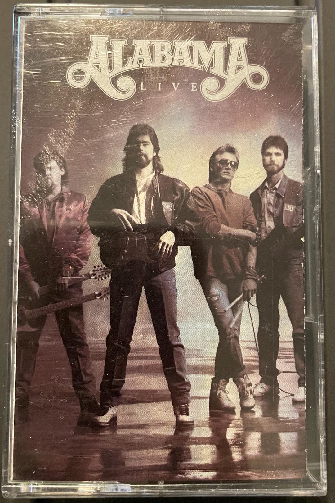 Vintage Alabama Live Cassette Tape 1988 - Etsy