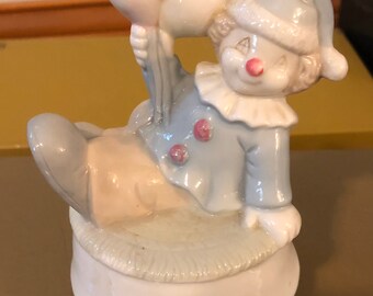 Clown Vintage Music Box | Etsy