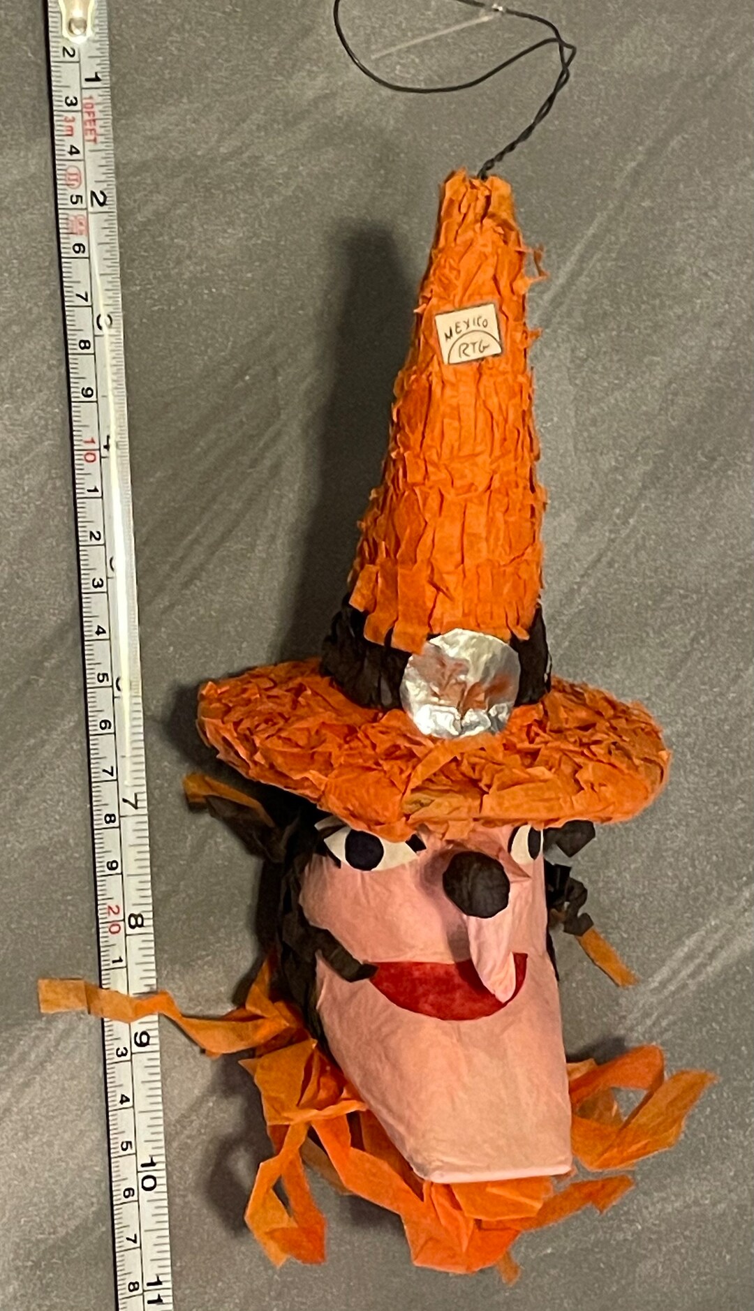 Vintage Mini Witch Piñata Mexico RTG Halloween RARE - Etsy