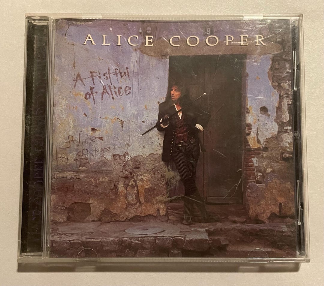 Vintage Alice Cooper A Fistful of Alice CD 1997 - Etsy