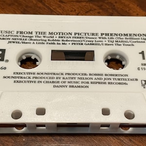 Vintage Phenomenon Soundtrack Cassette Tape - Etsy