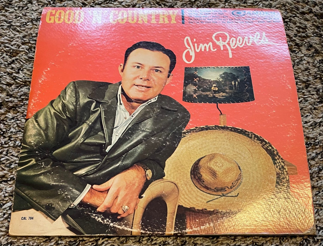 Vintage Good N Country Jim Reeves Vinyl Record Album 1963 - Etsy