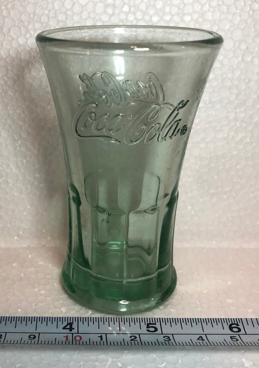 Vintage Coca Cola Green Shot Glass Libbey RARE 3.5” Tall 2oz - Etsy