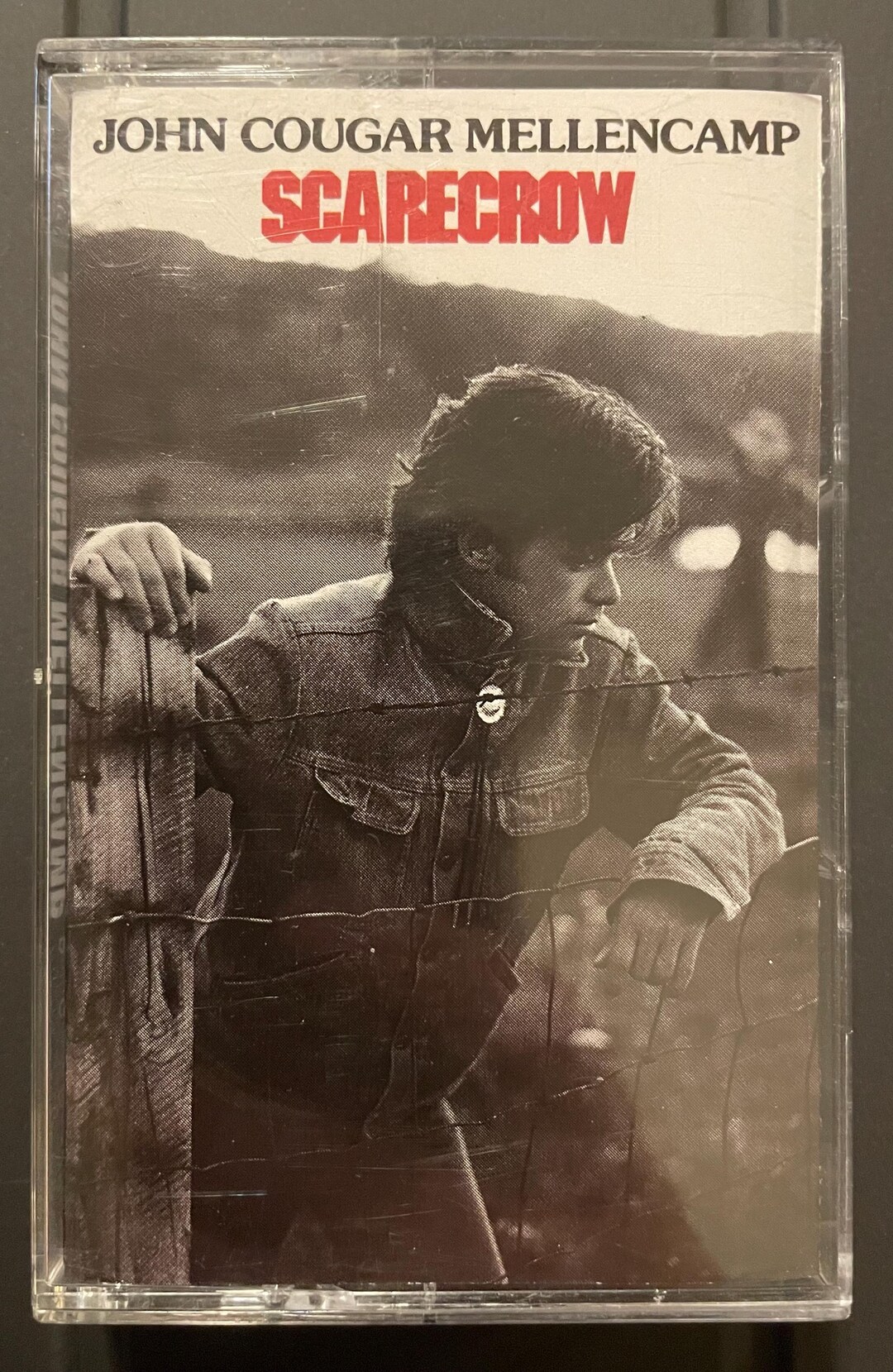 Vintage John Cougar Mellencamp Scarecrow Cassette Tape 1985 - Etsy
