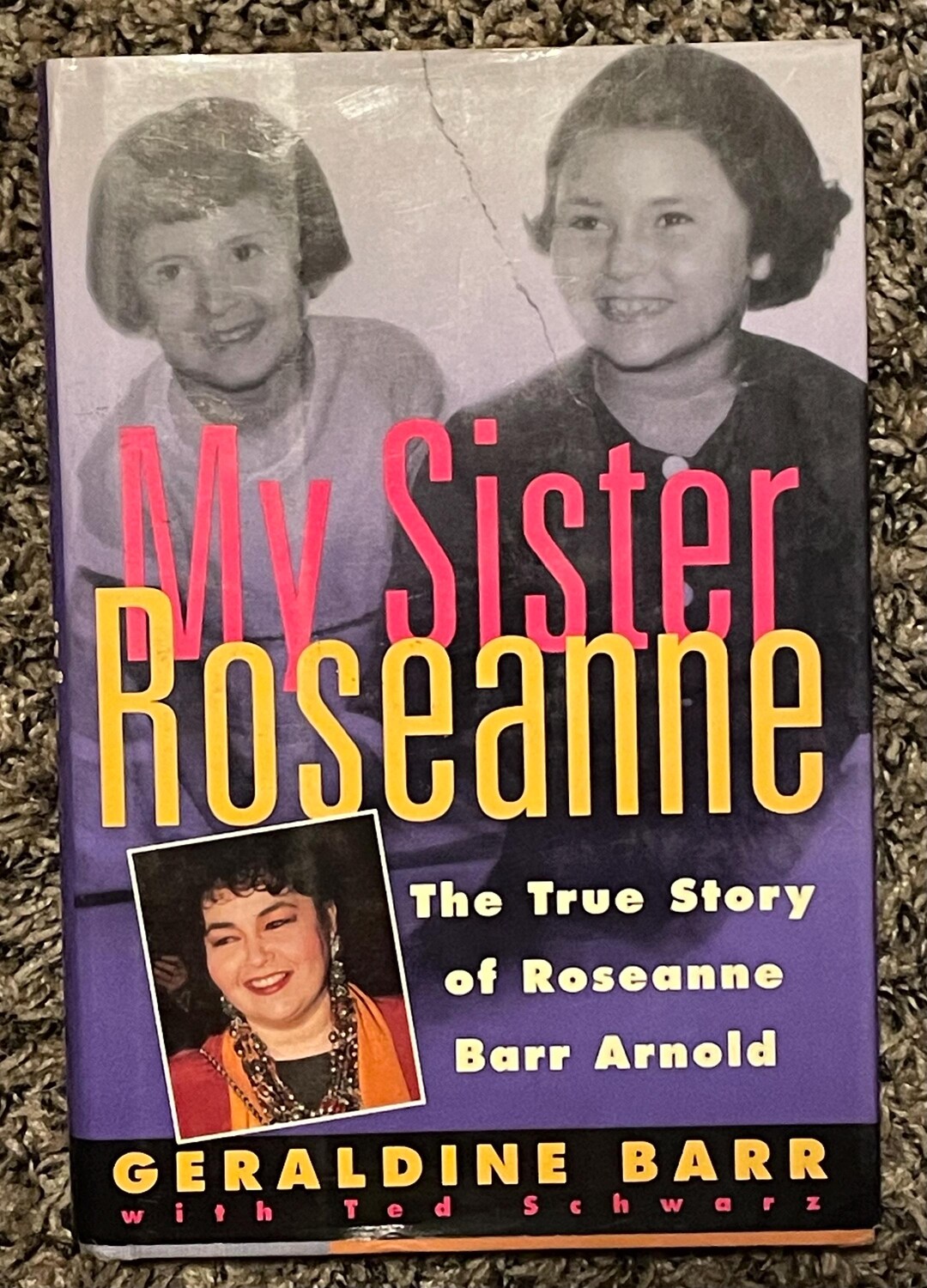 Vintage My Sister Roseanne by Geraldine Barr Book Hardcover DJ 1994 - Etsy