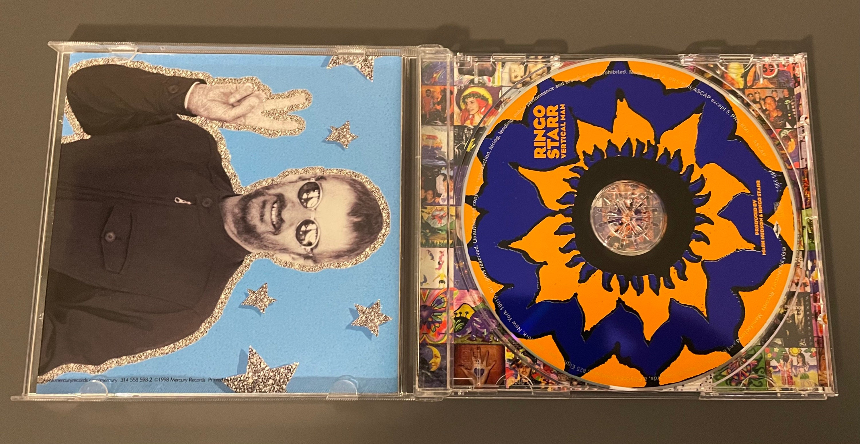 Vintage Ringo Starr Vertical Man CD 1998 *T - Etsy