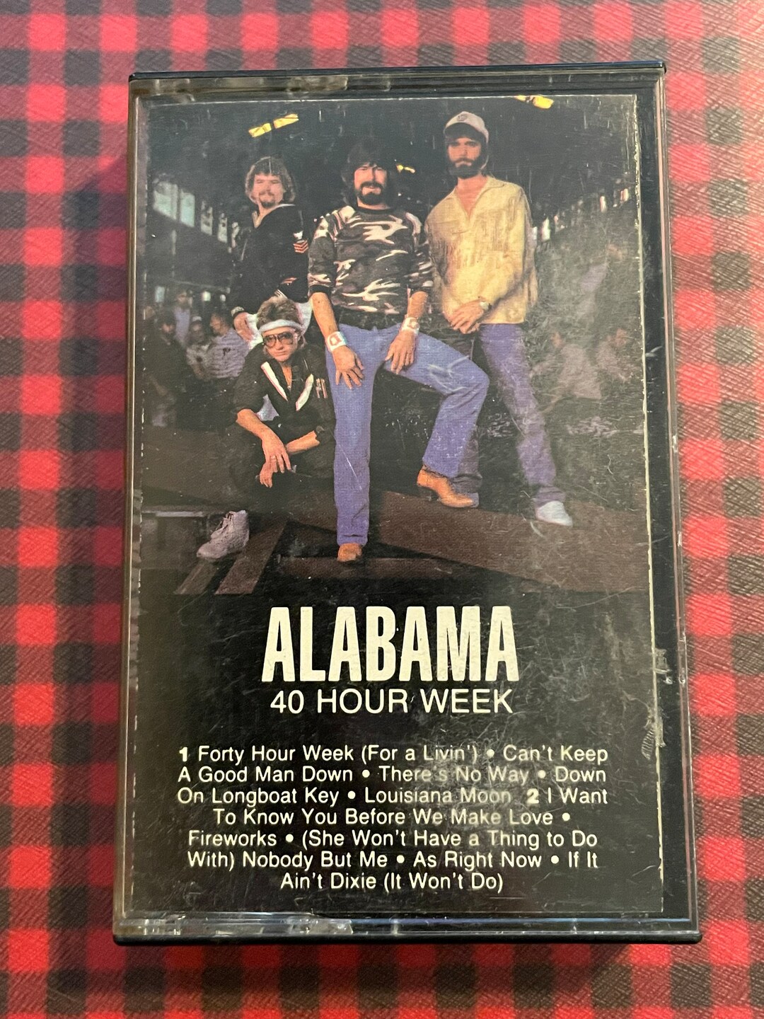 Vintage Alabama 40 Hour Week Cassette Tape 1985 - Etsy