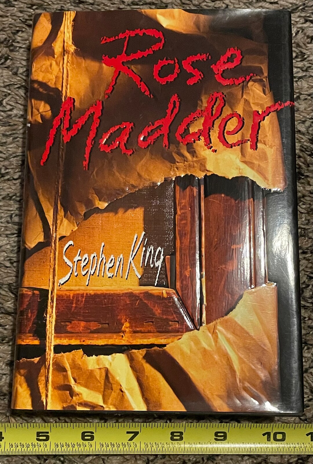 Vintage Rose Madder by Stephen King Book Hardcover DJ 1995 - 1st Edition - Etsy