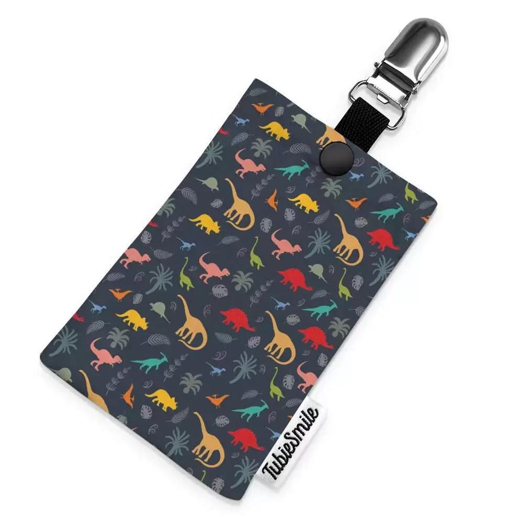 Dino Probe Bag, Feeding Tube Storage Bag, Dinosaur Design Tube Holder ...