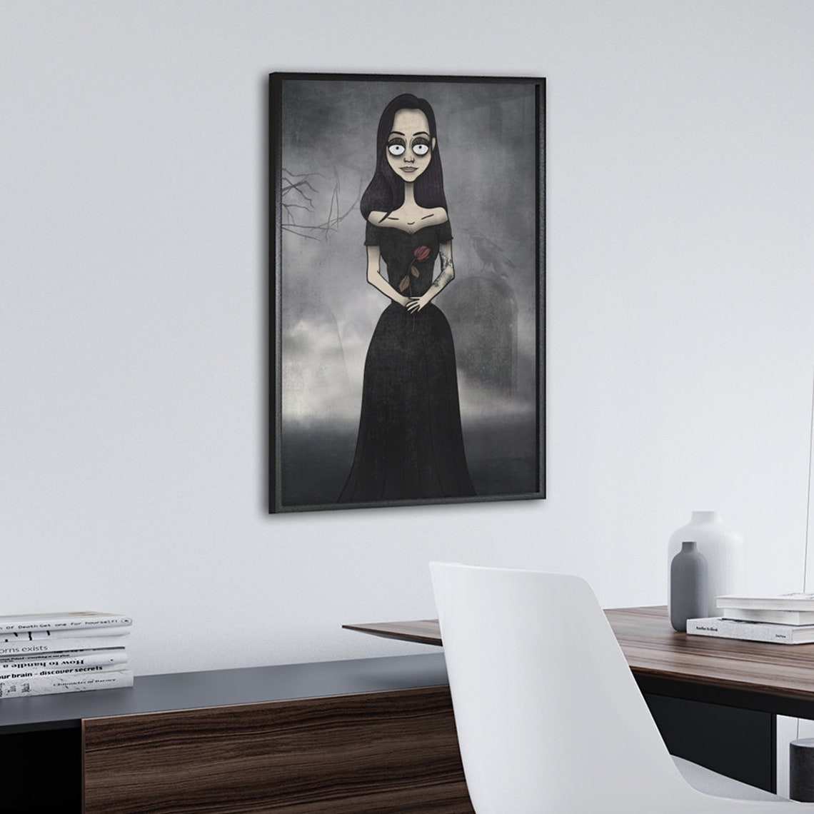 Horror Movie Decor Custom Family Portrait for Horror Movie - Etsy