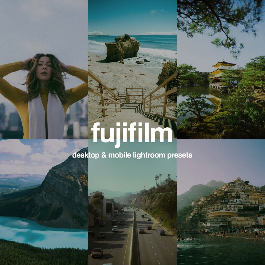 The Ultimate Fujifilm Lightroom Preset Pack | Mobile & Desktop Presets ...