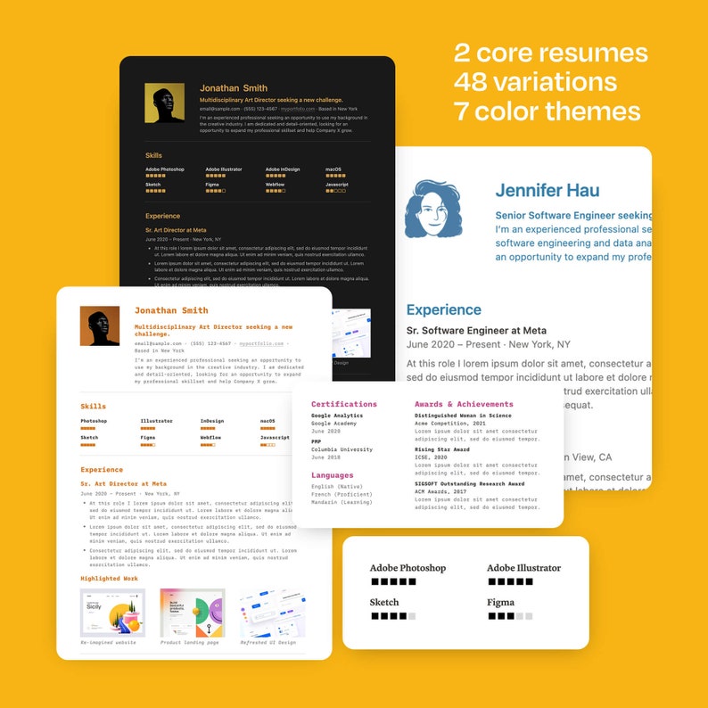 The Essential Notion Resume Template Pack | Aesthetic & Minimalist - Etsy
