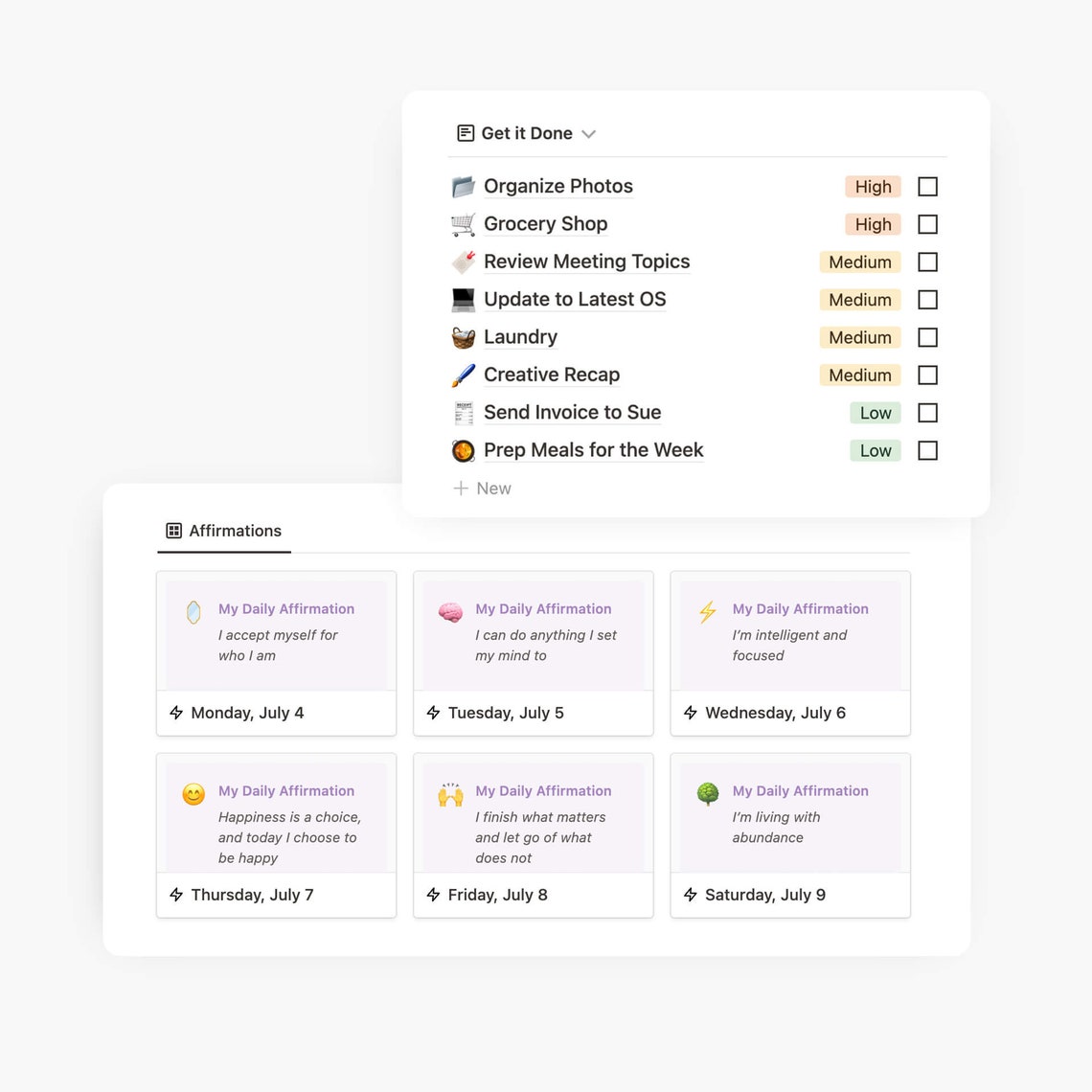 The Ultimate Notion Planner Template (daily, Weekly, Monthly) | All-in ...