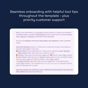 The Ultimate Notion Movie & TV Watch List Dashboard Template - Etsy