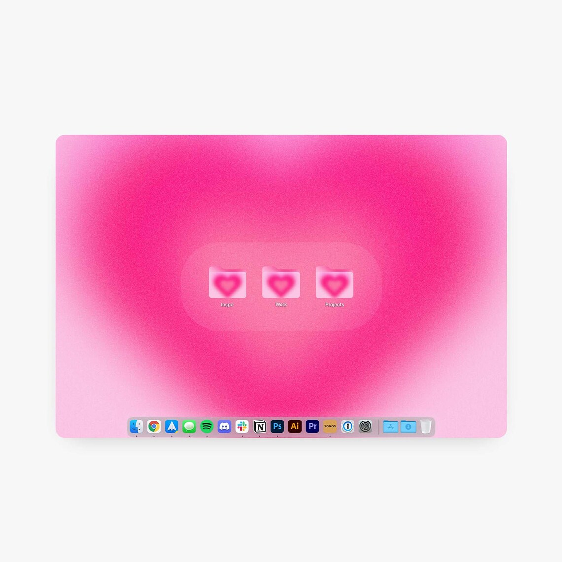 Aura Hearts Desktop Folder Icon Pack for Mac & Windows - Etsy