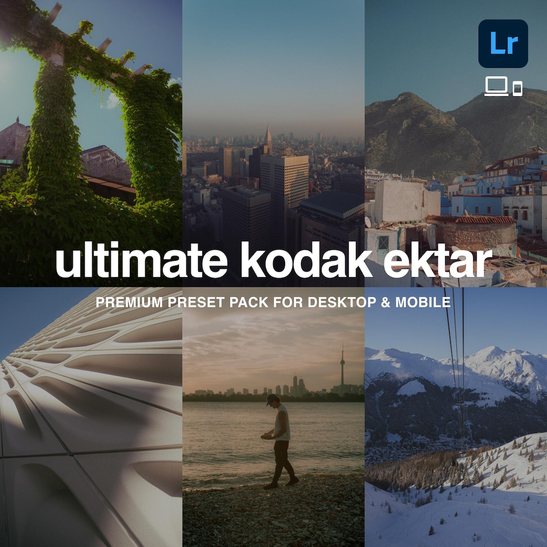 The Ultimate Kodak Ektar Lightroom Preset Pack | Mobile & Desktop ...
