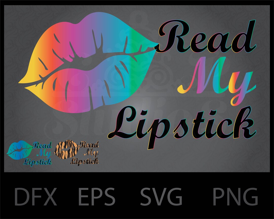 Lipstick Svg | Digital Download | Lip Sublimation - Etsy