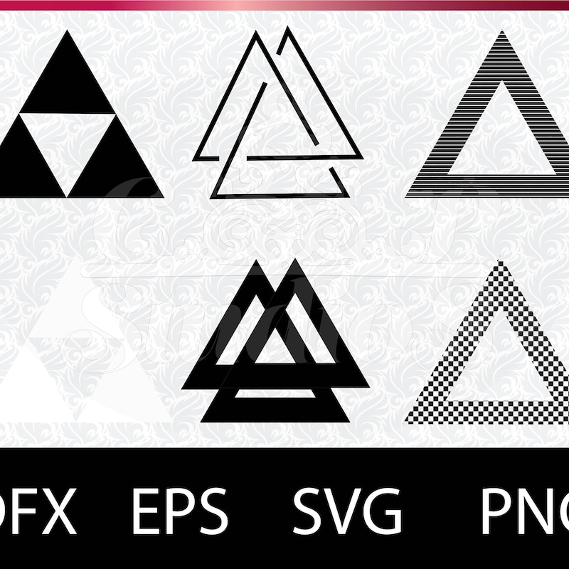 Triangle Stencil - Etsy