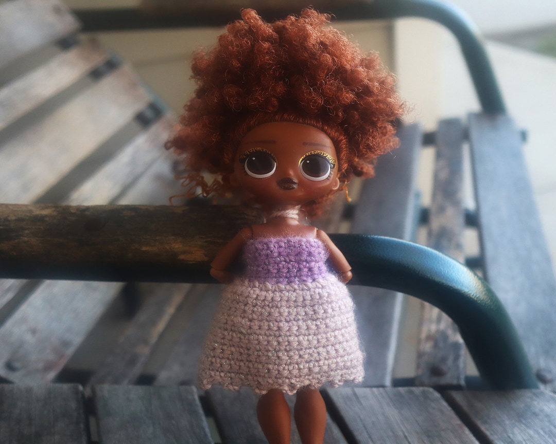 Lol OMG Remix Rock Ferocious Crochet Doll Dress Pattern | - Etsy