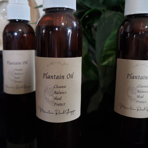 Plantain Infused Oil - Etsy
