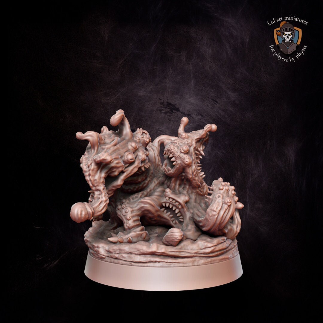 Gibbering Mouther | Fantasy Dnd Monster 40mm Miniature Dnd Miniature ...
