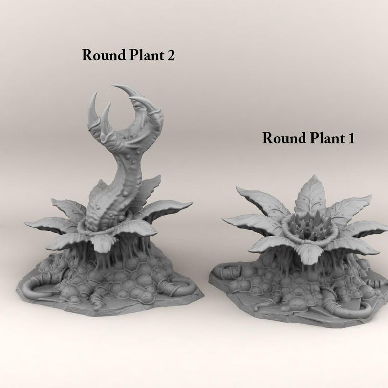 Carnivorous Plants Collection | Dnd Dryad Plant Monster Miniatures ...