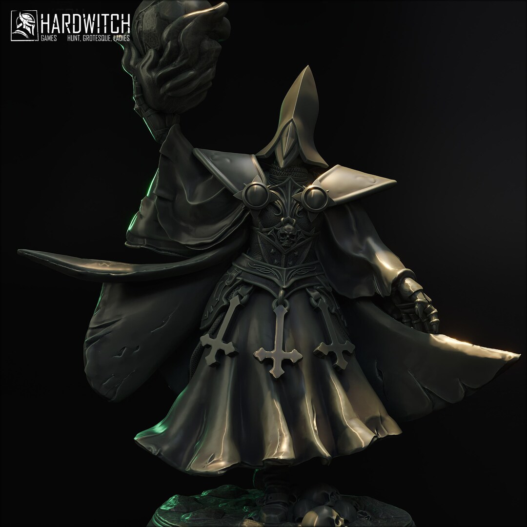 Bomb Witch | Dnd Female Human Wizard Miniature | 32mm / 75mm | by ...
