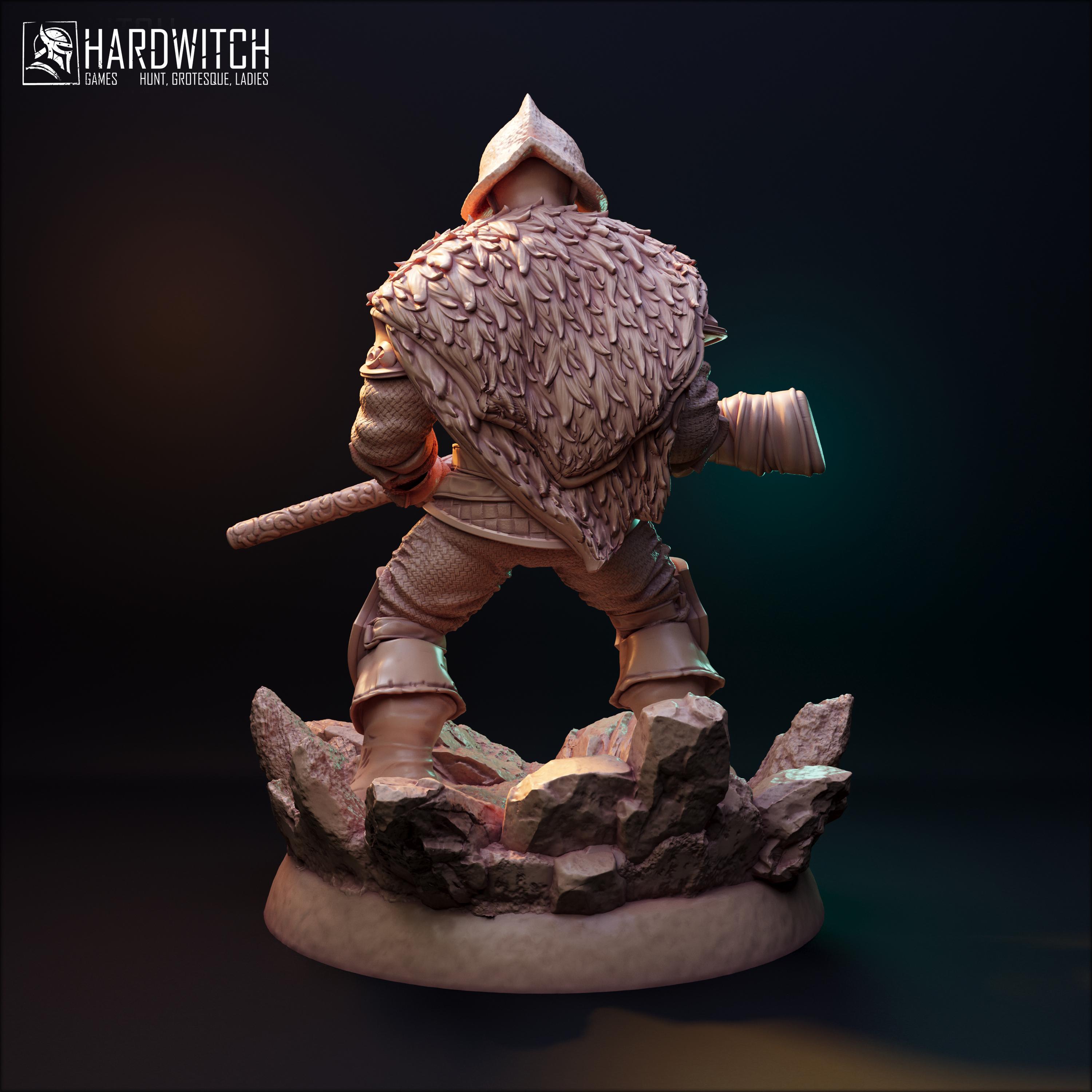 Gmard Sirch| Dnd Fantasy Human Gunner Rifleman Miniature | 32mm / 75mm ...
