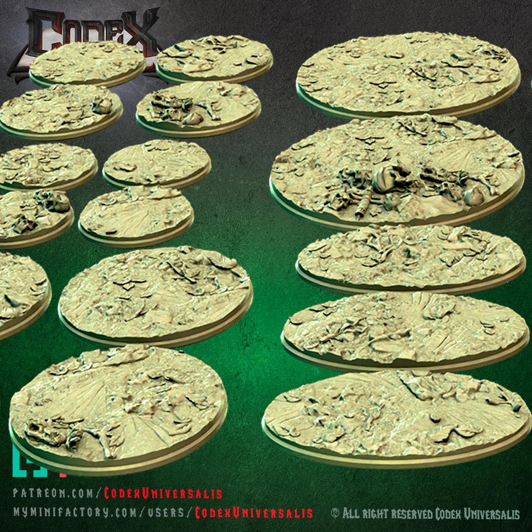 K'holnarox Forest Bases | Dnd Miniature Bases & Terrain | by Codex ...