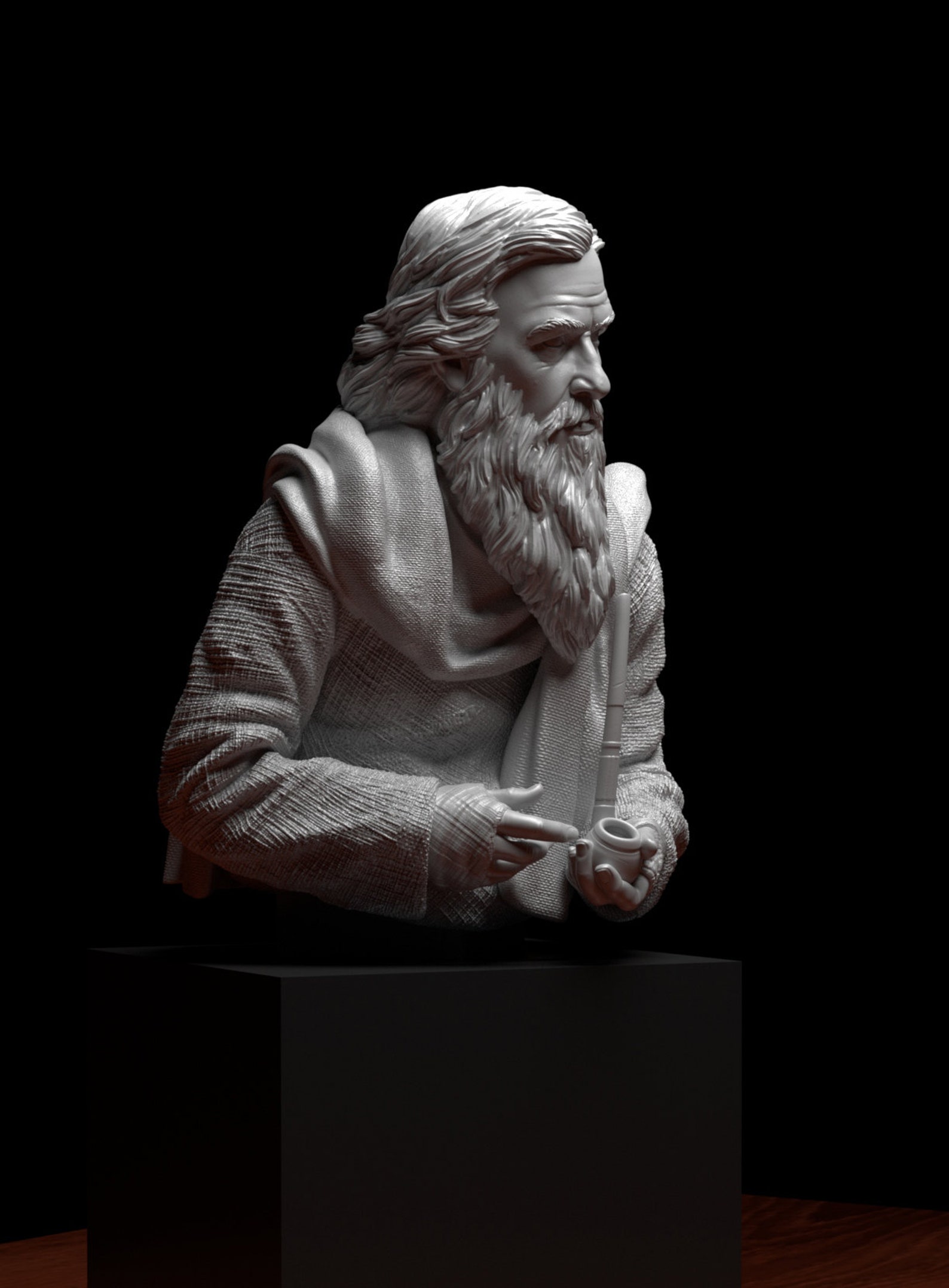 The Pilgrim Bust | Fantasy Bust 80mm Magic Lands | by Nocturna Models ...