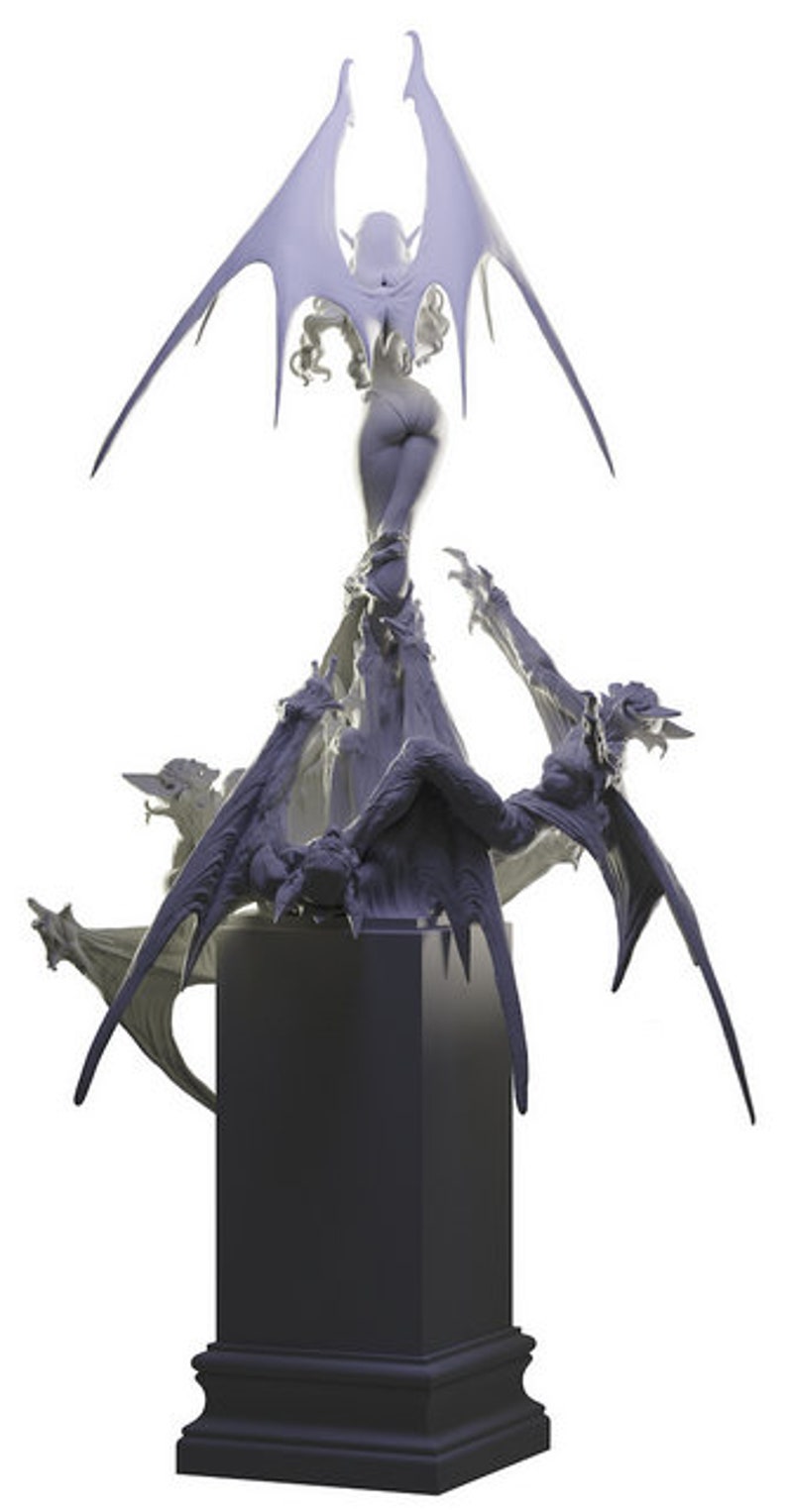 Nyx, Princess of Eternal Night Female Fantasy Miniature Pin up ...