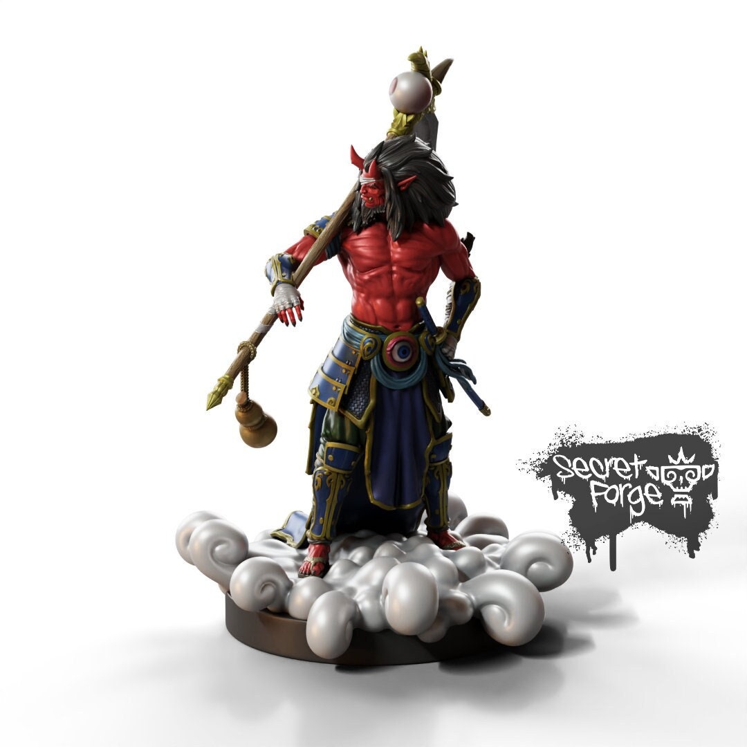 Awakened Gate Keeper | Fantasy Miniature Japanese Mythology | 32mm ...
