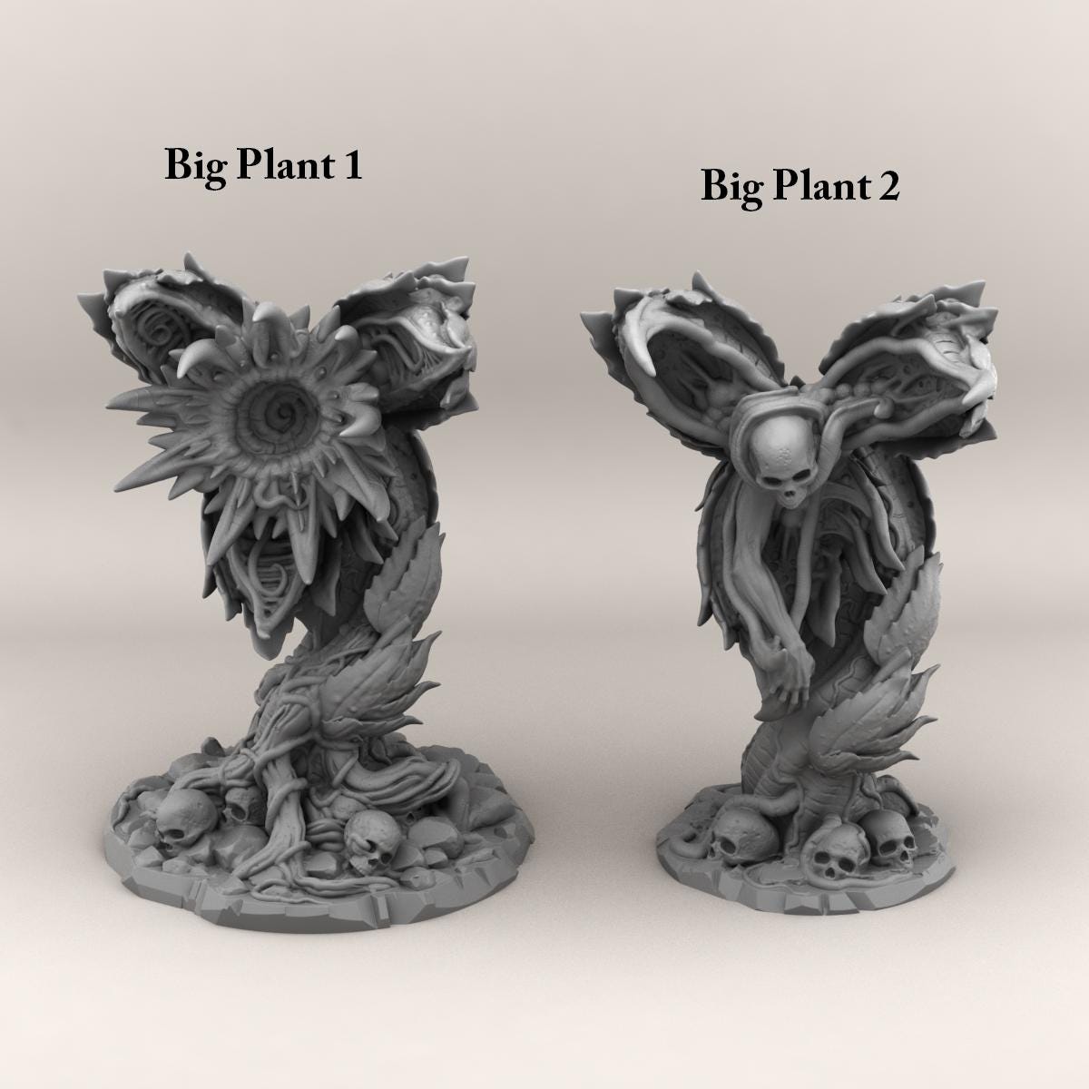 Carnivorous Plants Collection | Dnd Dryad Plant Monster Miniatures ...