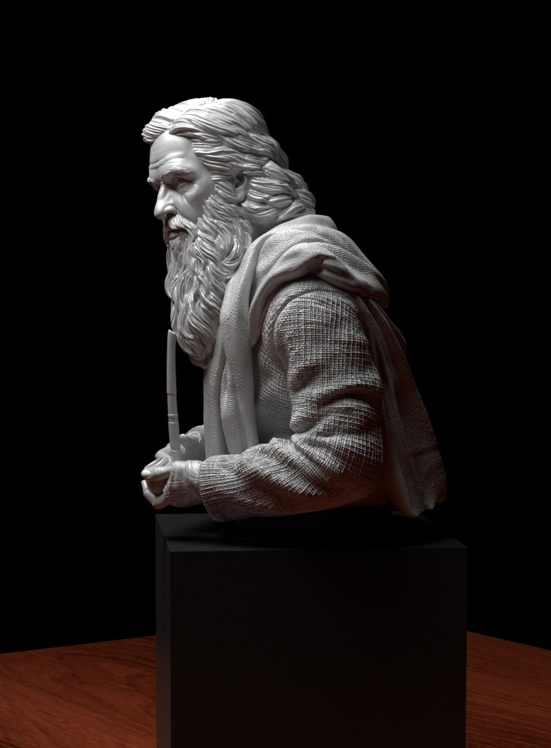 The Pilgrim Bust | Fantasy Bust 80mm Magic Lands | by Nocturna Models ...
