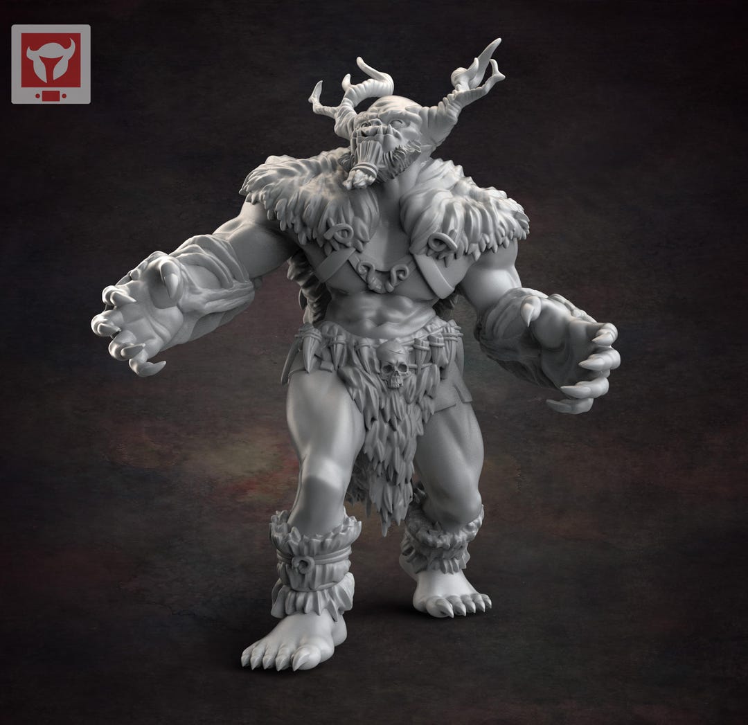Niflheim Brute | Dnd Norse Mythology Viking Demon Barbarian Resin ...