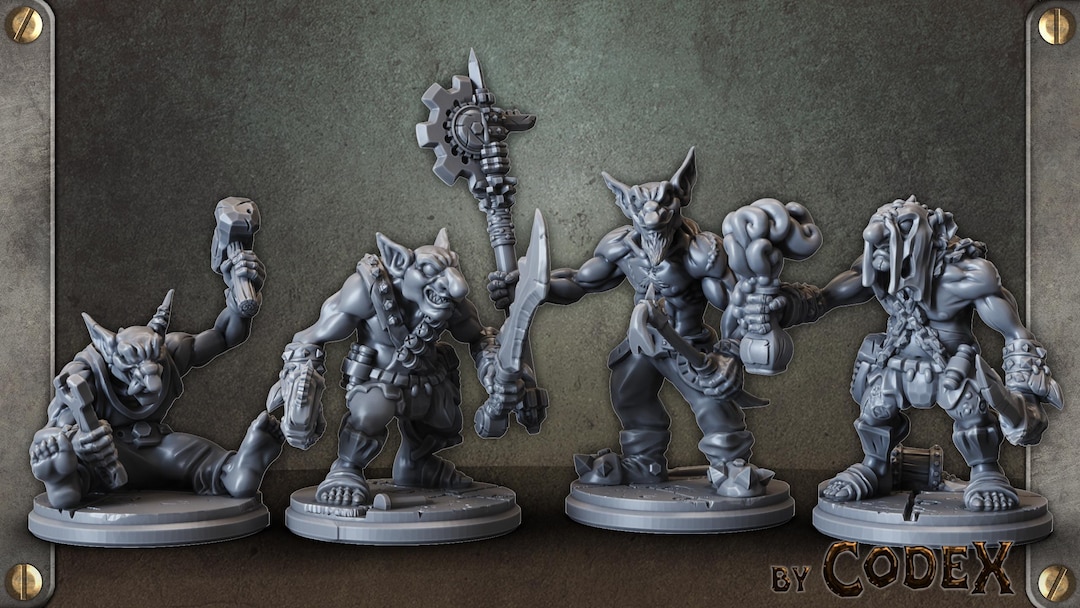 Goblin Tinkerers | Dnd Goblin Artificer Engineer Alchemist Monster ...