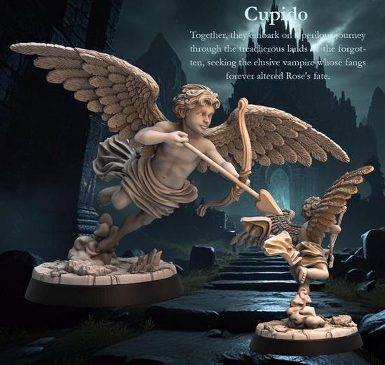 Angelis Vol.1 | Dnd Angels Valkyrie Greek Mythology 3d Resin Printed ...