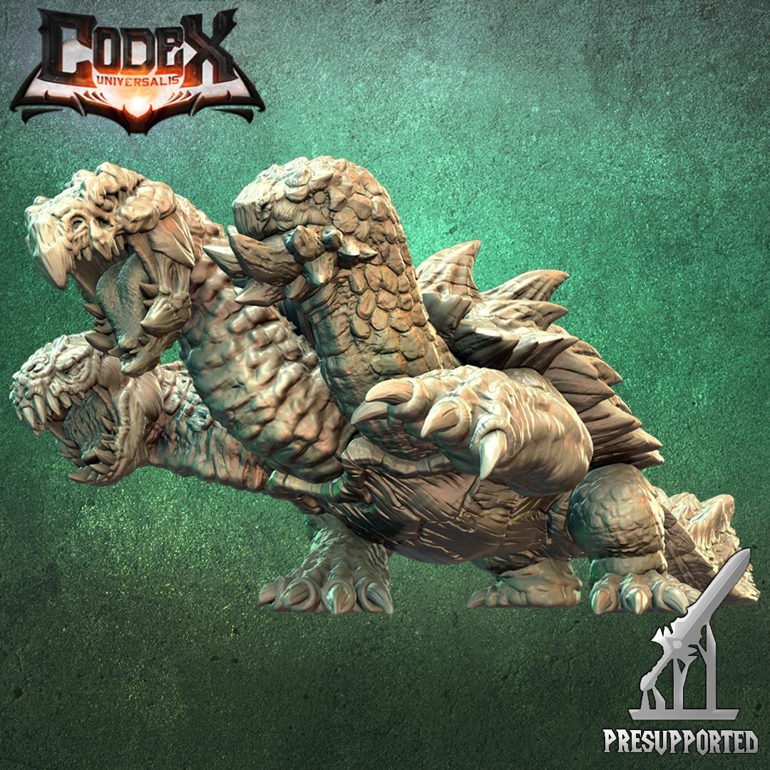 Chelortzik the Ancient, Hydra Turtle | Dnd Collectible Monster ...